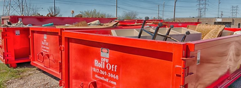 DFW Roll Off » Dallas Dumpster Rentals & Portable Toilet Services